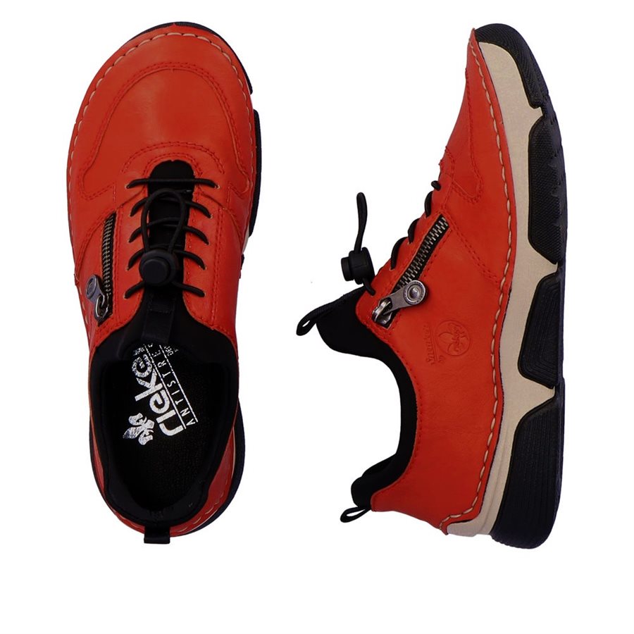 Soulier sport lacé rouge 45951-33